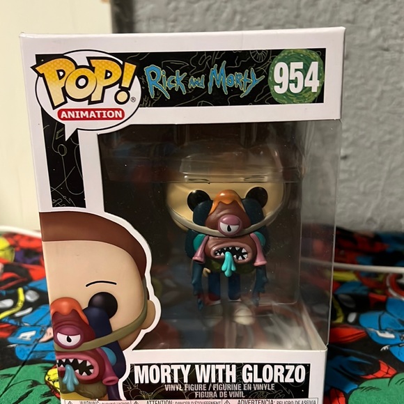 Other | Rick And Marty Funko Pop Morty With Glorzo | Poshmark